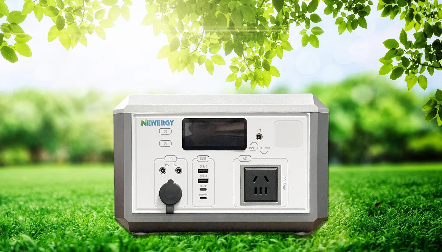 Portable 12v 24v Dc 220v Ac Outlet 600w Fast Charge Solar Energy ...