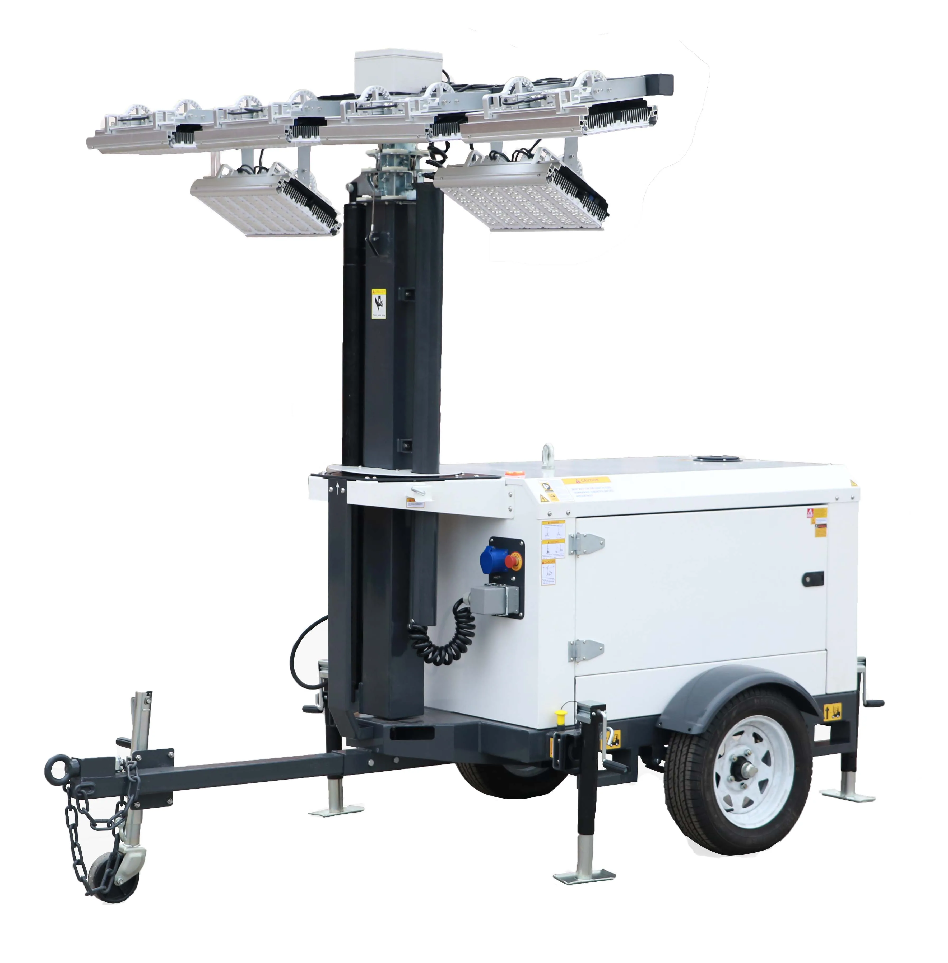 Vehicle-mounted Street Lighting Fixture Diesel Light Tower - Buy Street ...