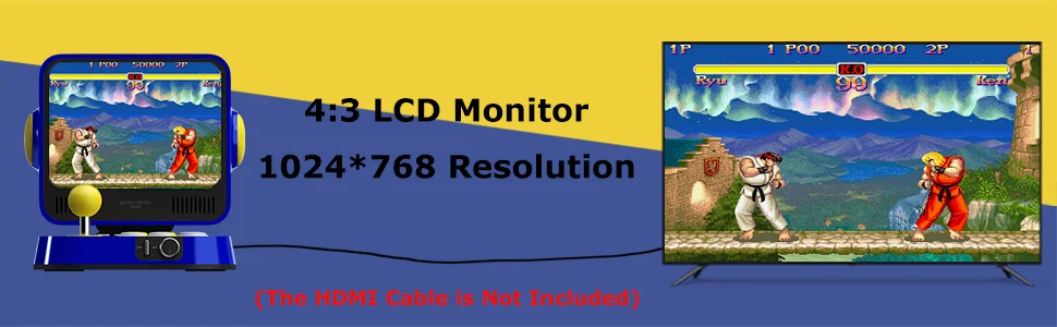 Capcom Arcade Console - Retro Station Pre-Loaded Games