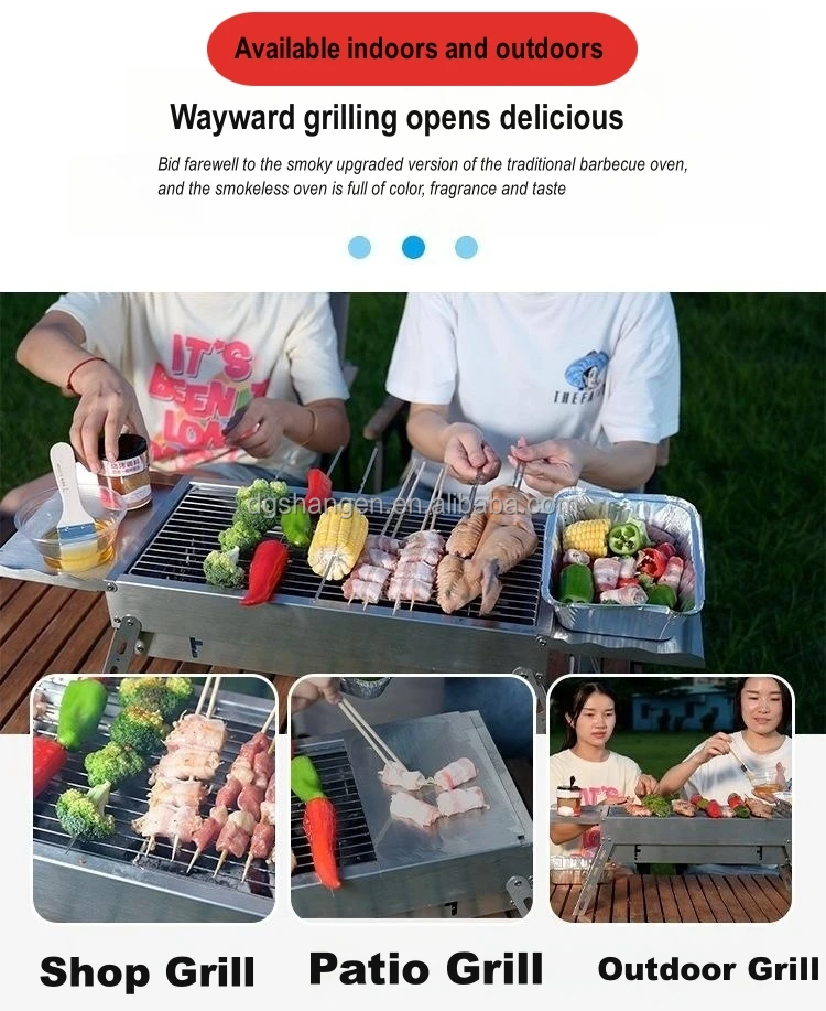 Remta BBQ Grills - Portable, Folding, and Stainless Steel