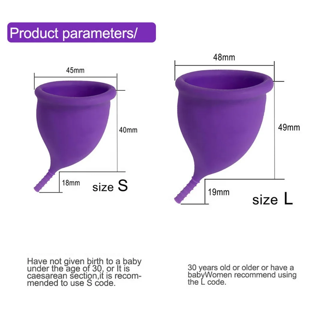 OEM Reusable Copa Collector Menstrual Cup Eco-Friendly Medical Grade ...