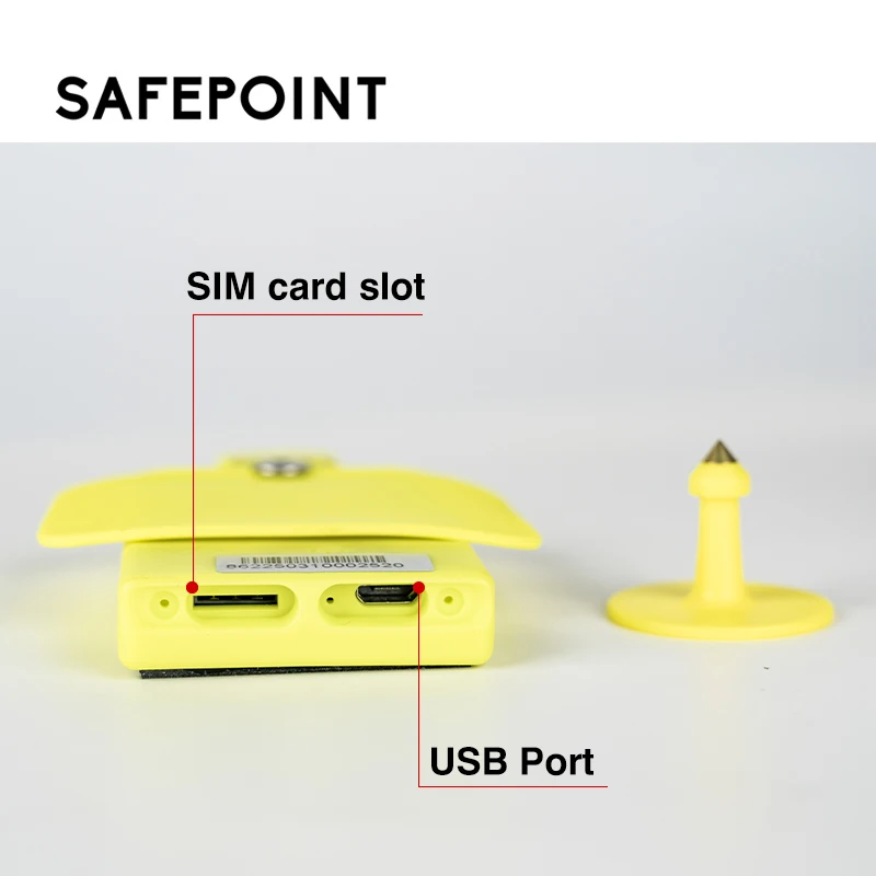 SAFEPOINT HCS048 Solar 4G GPS Animal Tracker for Cattle - IP67 ...