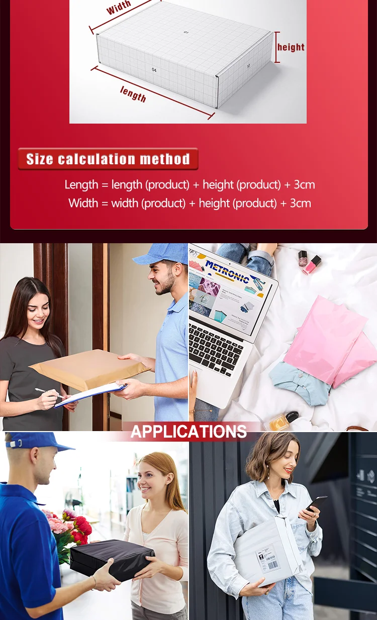 Customized Clothes Express Packaging - Durable & Waterproof