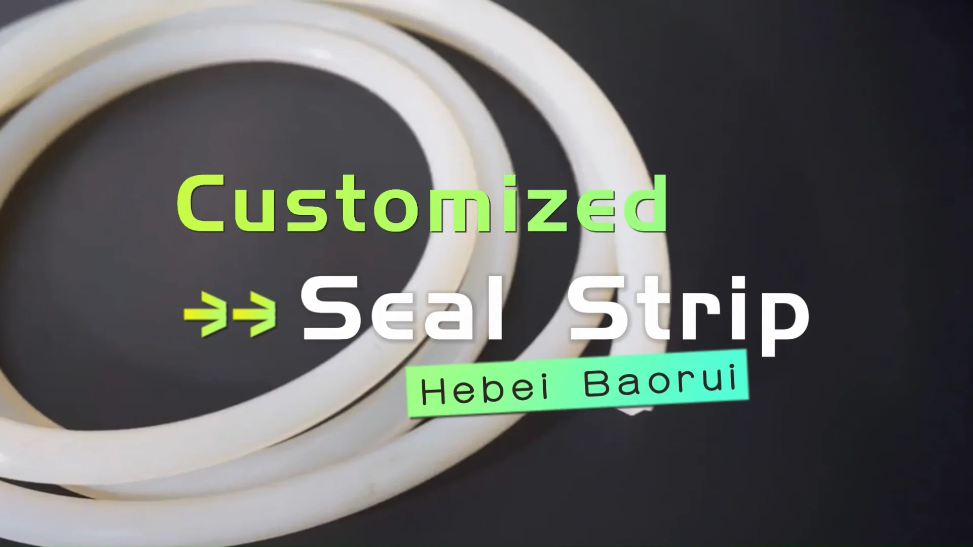 Custom Silicone Cord Extrusion Rubber Seal Profile Silicone Rubber Rod ...