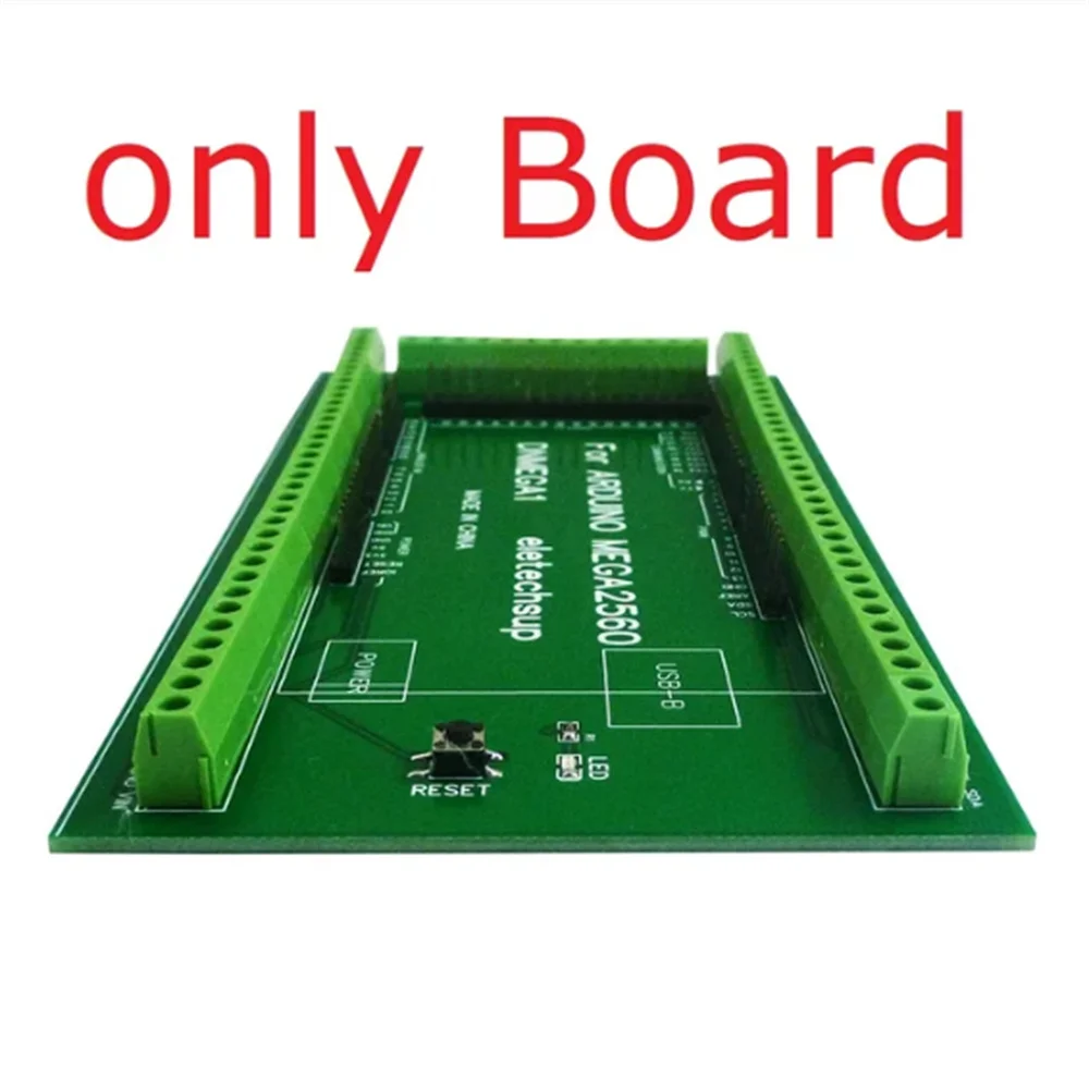 Din Rail Mount Screw Terminal Block Adapter Module For Mega2560 R3 ...