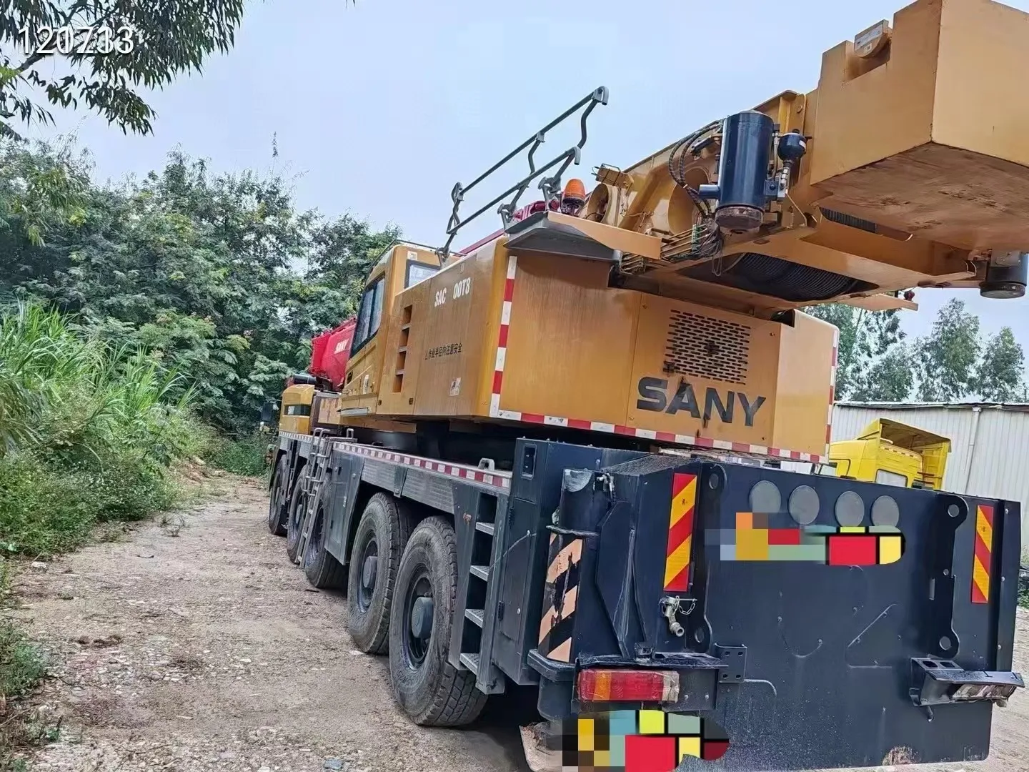Used San STC500E STC550E 50T 55T SAC1300 130T Mobile Crane Mobile Crane ...
