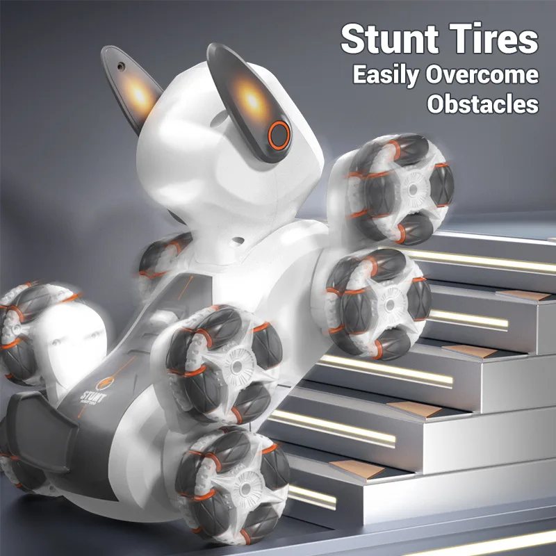Rc Stunt Robot Dog - Intelligent, Dancing Remote Control Toy