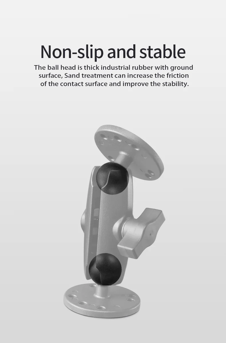 Aluminum Multifunctional 9cm Universal Ball Bracket For Industry For ...