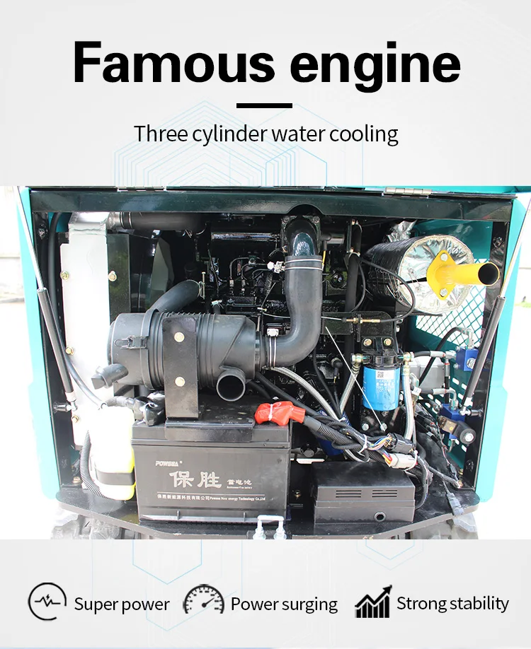 Rippa Mini Excavator - 1.8 Ton Hydraulic Power & Precision