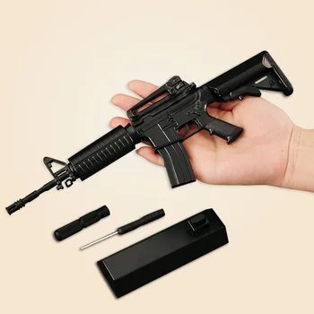 Metal Toy Gun Model Ar15 18 Ak Adults Realistic Shell Ejecting Sig ...