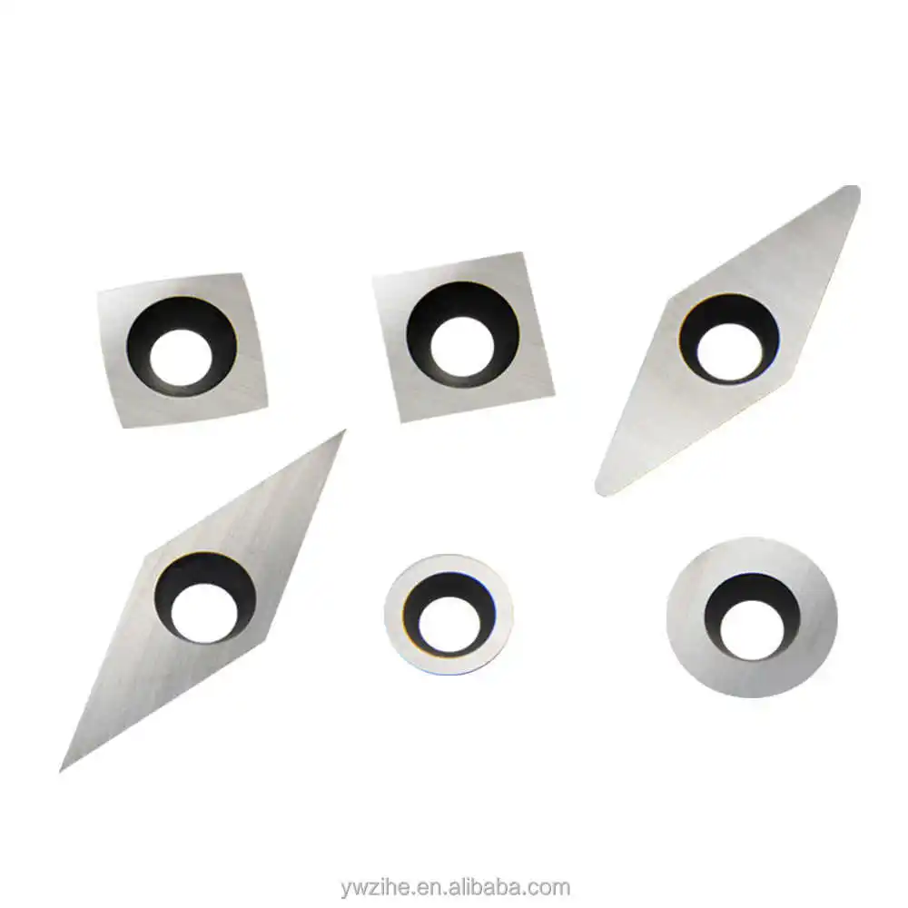 Carbide Inserts Milling Cutters Set Replacement Round Square Diamond ...