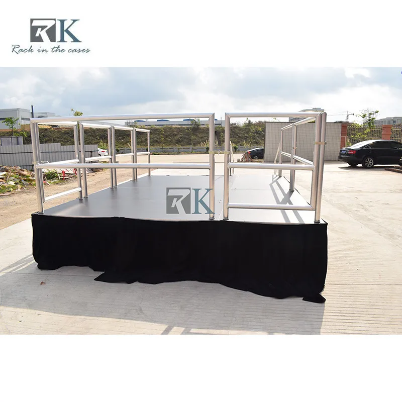 Rk Portable Stage Platform Aluminum/ Adjustable Portable Stage Platform ...