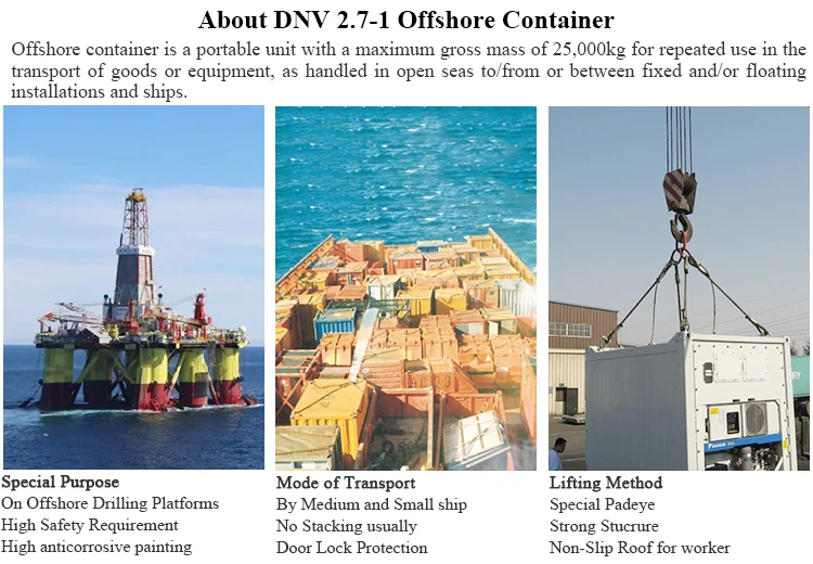 Dnv Standard 20ft High Cube Offshore Lifting Frame Custom Size Dnv 2.7 ...
