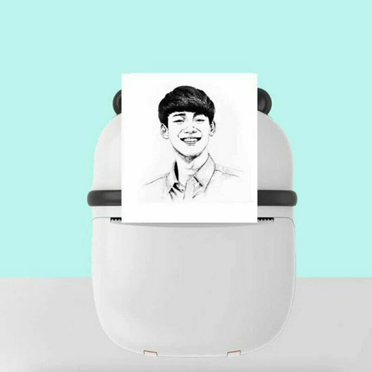 Mini Impresora Kawaii Panda - Portable Thermal Printer