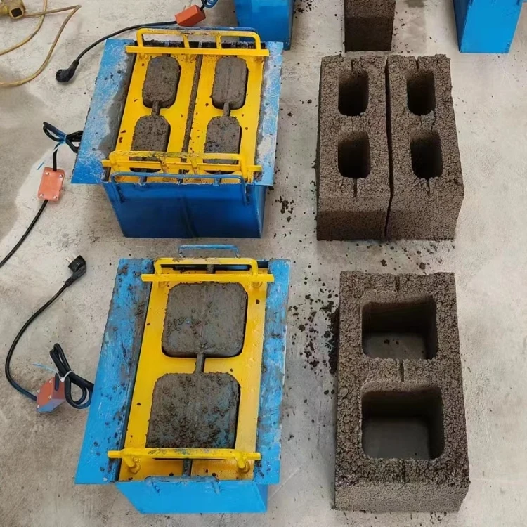 Manual Concrete Block Moulds Making Concrete Maker Wall Block Molds ...