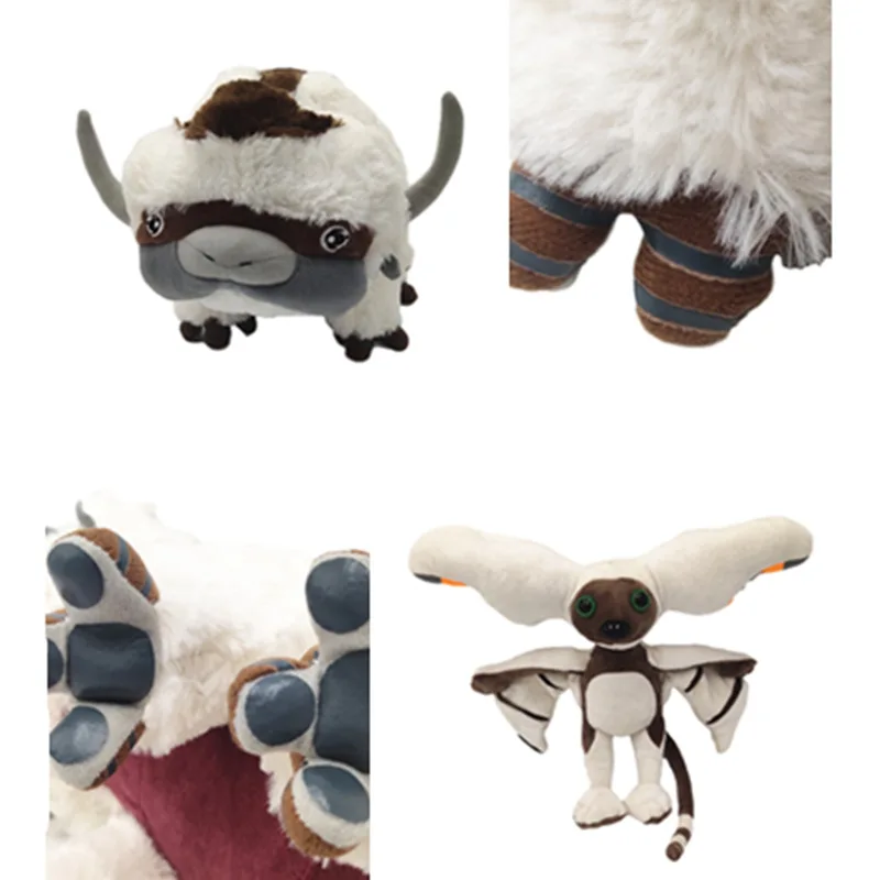 Anime Avatar the Last Airbender Appa Plush Toys Avatar Appa Momo Plush ...