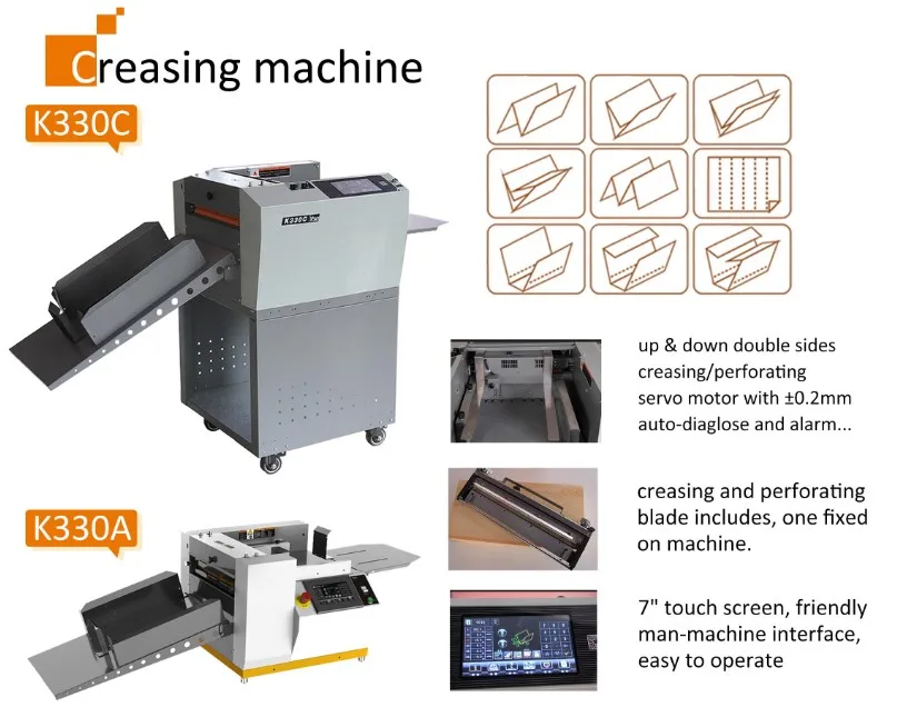 Boway Digital Creasing Machine BW-K330C - Precision & Efficiency