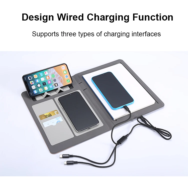 Multifunction Portable Business Powerbank Diary Notebook Office Planner ...