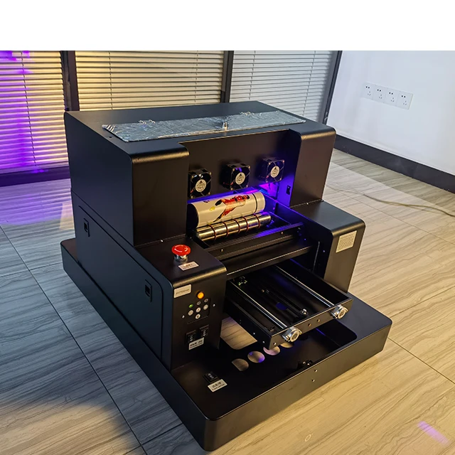 A3 Multifunctional Led Uv Flatbed Printer C+w+varnish Phone Case,Glass ...