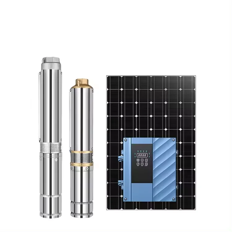 Agriculture Irrigation High Pressure 1500w 2hp Stainless Impeller Pompe Solaire Solar Power Dc ...