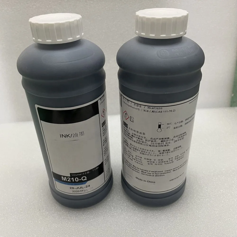 Premium 1 Liter Black for Ink M210-Q/M220-Q for DOD Large Character ...