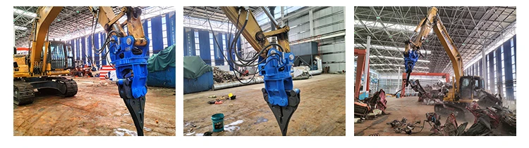 Vehicle Processor Dismantler Excavator Shear Autos Wrecking Car ...