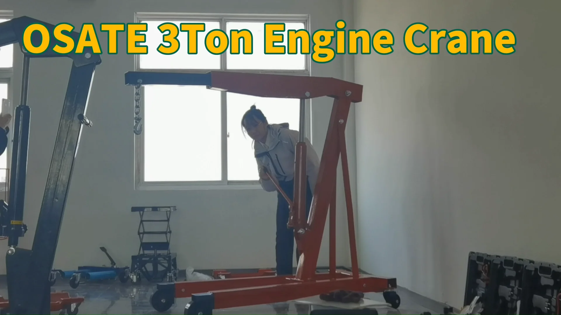 Osate Workshop Hydraulic Shop Crane 3ton Engine Crane In Stock - Buy ...