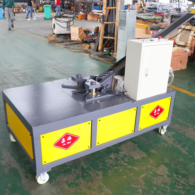 Square HVAC duct ventilation ductwork Pneumatic corner fitting machine ...