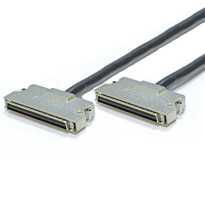 MDR100 Pin Connector to HPCN 100 Pin Connector SCSI-II Data Cable