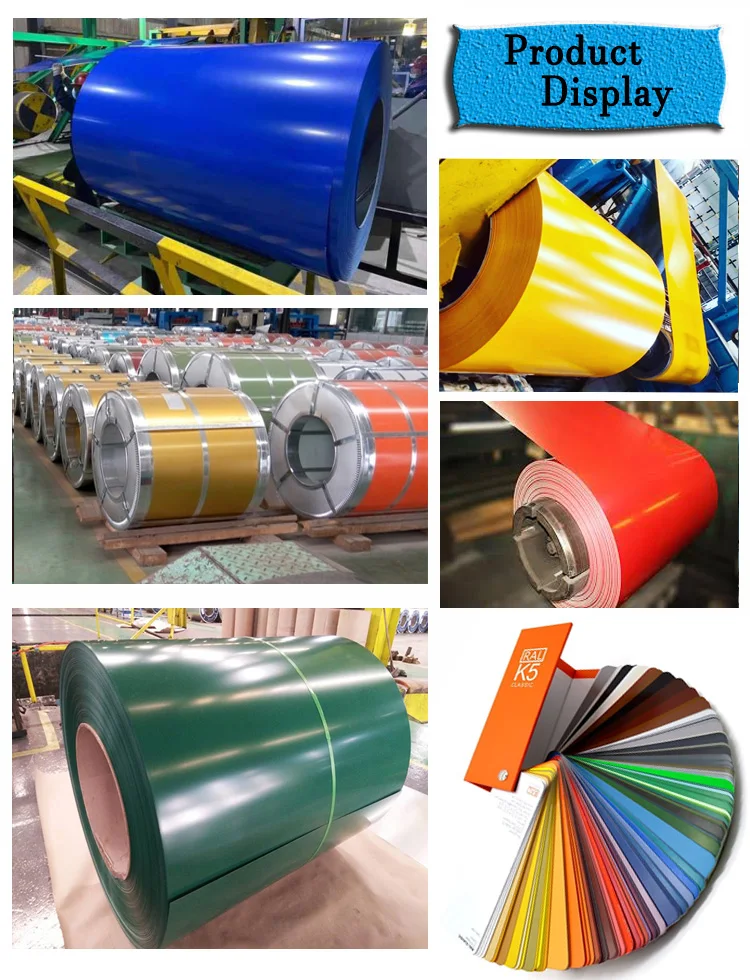 Ral9010 Color Prepainted Galvanized Steel Coil Ppgi Color Coated ...
