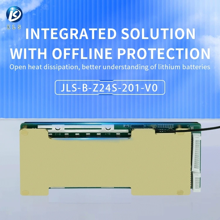 Kls 24v 40a 7s Pcb Bms Protection Board For Solar 18650 Li-ion Lithium ...