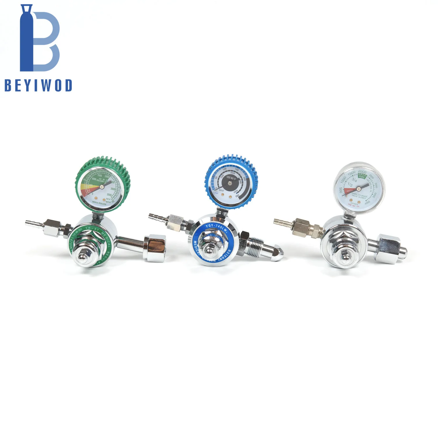 Gas Equipment Medical Oxygen Regulator Cga540 G5/8 Female 0-15 Lpm With ...