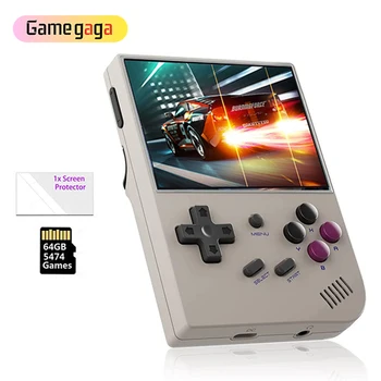 Ambernic Rg35xx Handheld Game Player 3.5 Inch Screen 64gb Portable ...