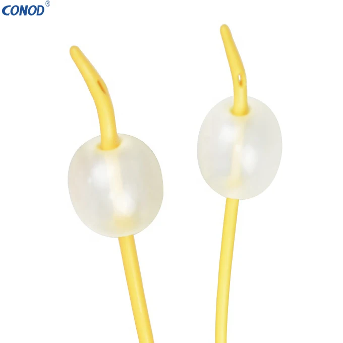 Hospital Latex Foley Ureteral Catheter Smooth 3 Way Or 2 Way Latex Foley Catheter Latex Foley ...