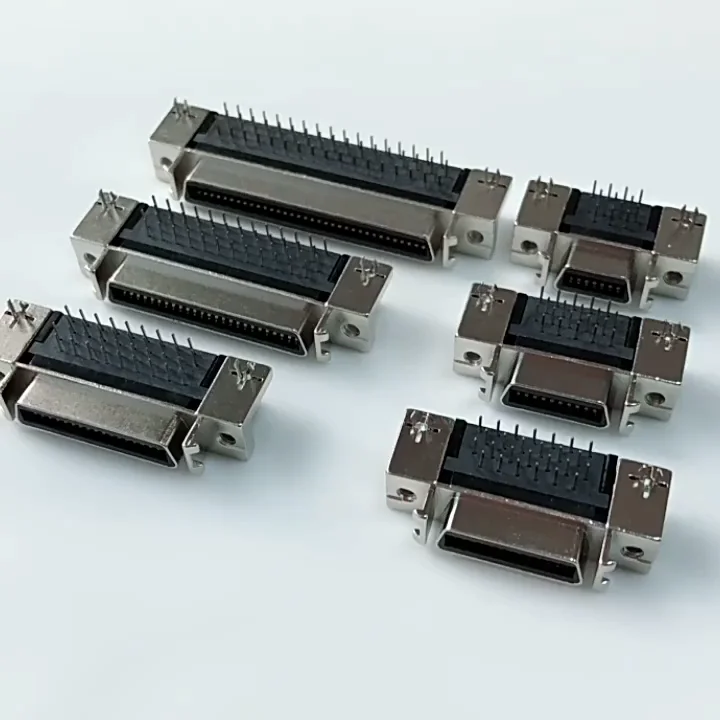 Mdr 14pin Female Connector Hpcn Scsi 14pin Pitch 1.27mm Female Scsi ...