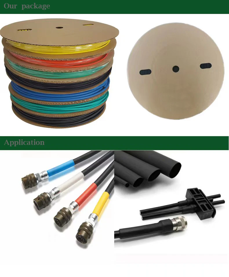 Insulating Sleeve Double Wall Silicone Rubber Heat Shrink Tubing ...