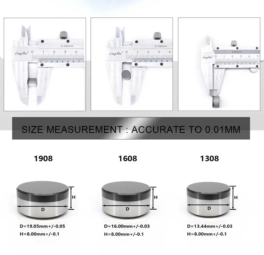 Polycrystalline Diamond Compact Pdc Cutter Inserts For Oil Well Gas ...