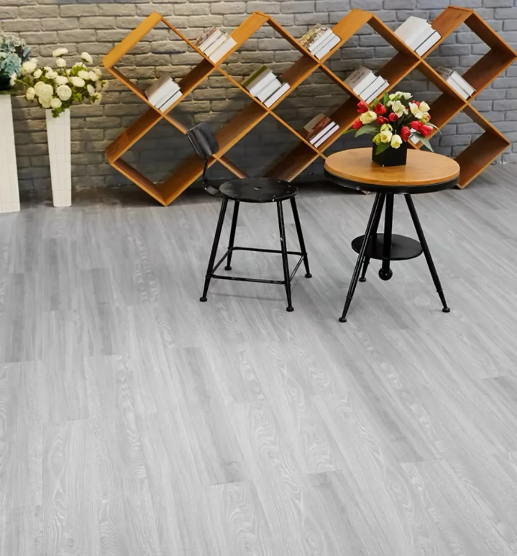 Modern SPC Flooring PVC Vinyl Plank Carpet Heat Insulation Firebrick ...