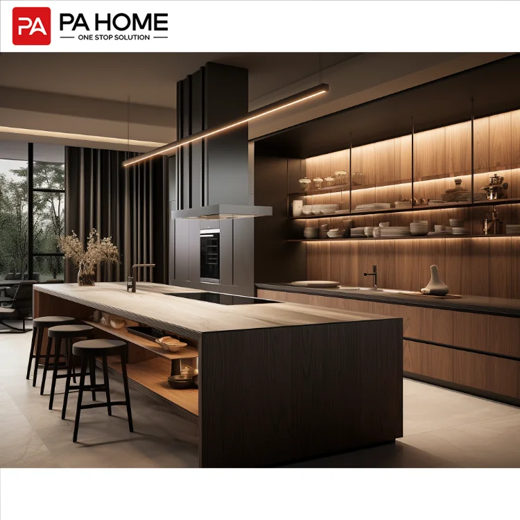 PA One-Stop Designs Factory - Customized High Gloss Kitchen Cabinets