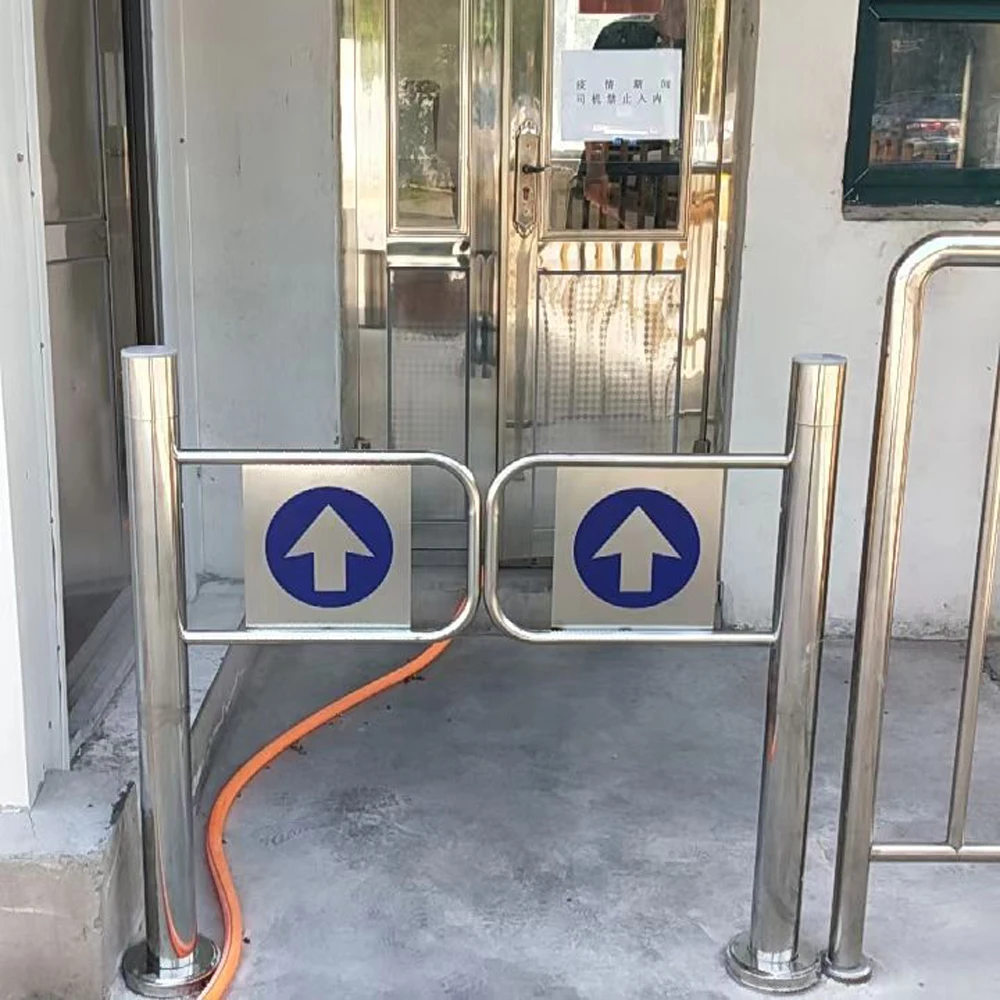 ELEFINE EF-ST3910 1-Way Manual Swing Barrier Anti-Pinch IP68 Protection ...