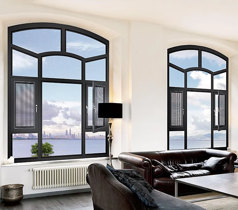 Prefabricated Window And Door Design Aluminium Alloy Frame House ...