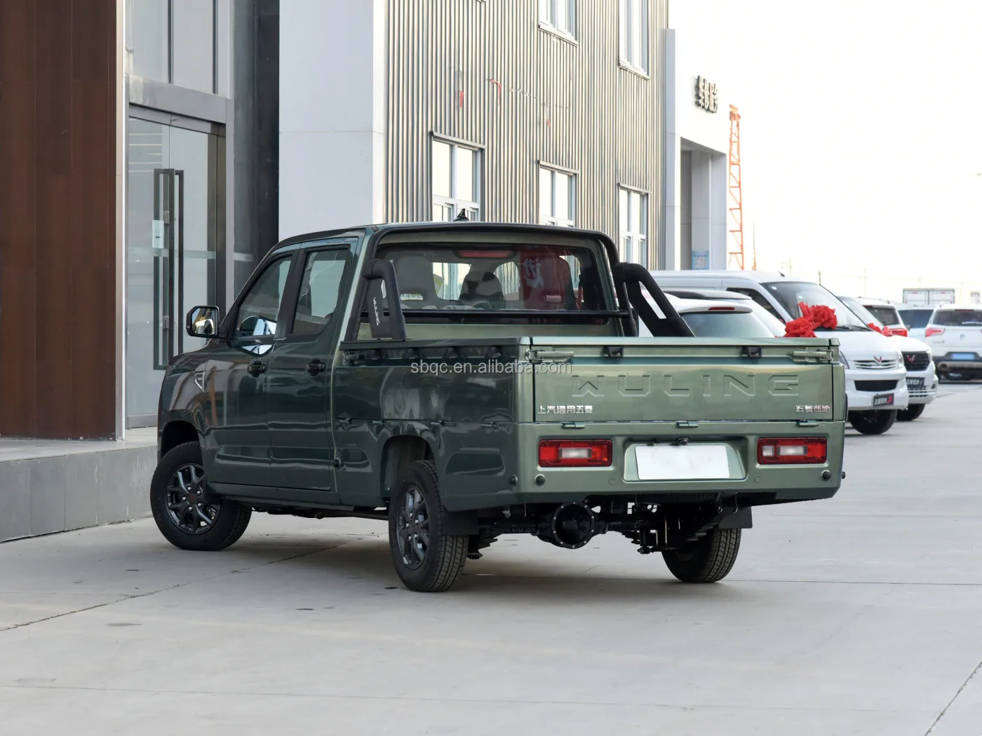 Sbqc Cheap Electric Vehicle Mini Cargo Truck Wuling Miniev Zhengtu ...