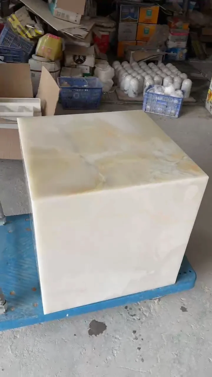 Backlit Onyx Table Natural Stone Furniture Translucidus Green Onyx ...