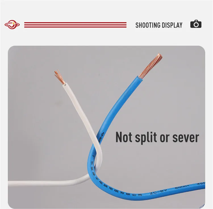 Tgo Cable Factory Bvr Single Core Stranded Copper Wire Pvc Electrical ...