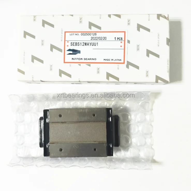 Japan NB Linear Guide Block Bearing SEBS12WAYUU1