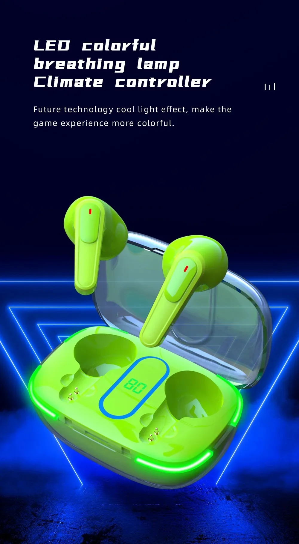 Oraimo Neck Band Tws Earphones Wholesale Waterproof Earbuds Led Battery ...