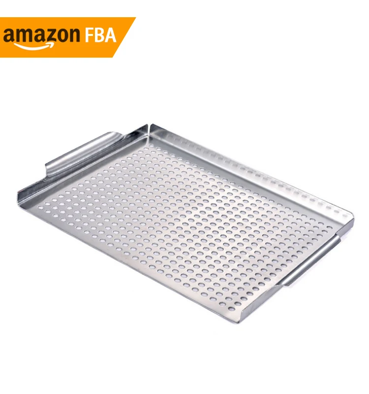 Kitchen Gadget 2024 New Bbq Metal Grill Tray,Stainless Steel Barbecue ...