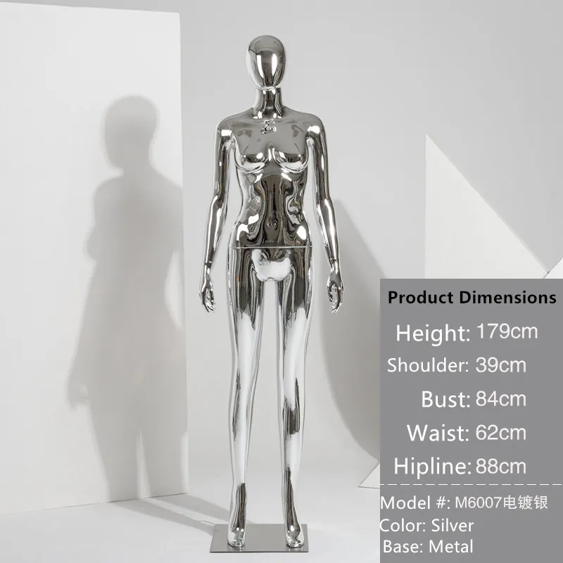 Luxury Gold Full Body Female Mannequins Standing Window Display Models ...