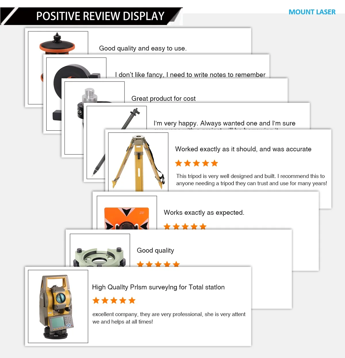 Topografic Survey Prism MP1000SPT - Precision & Custom Support