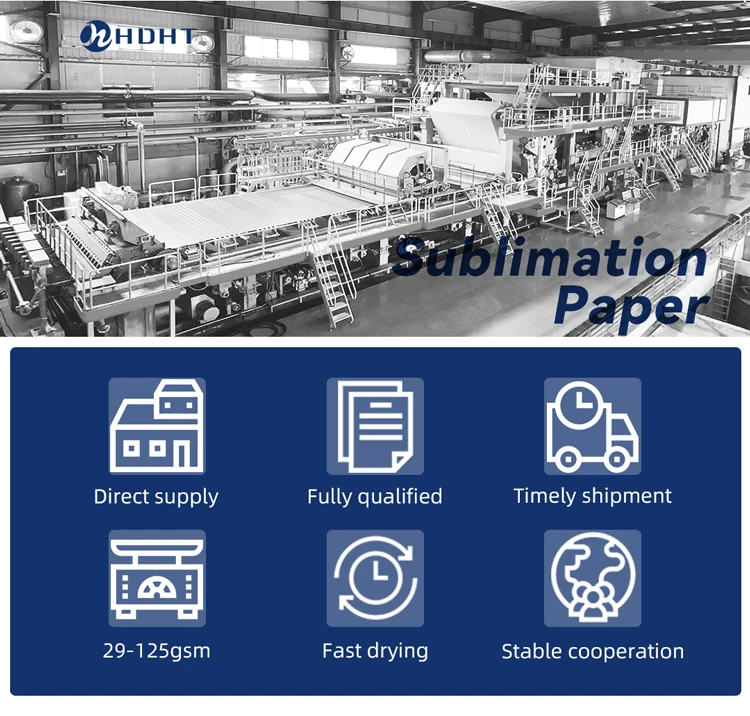 2025 Hot Sell Fast-Dry Sublimation Paper Sheets Digital Printing 100 ...